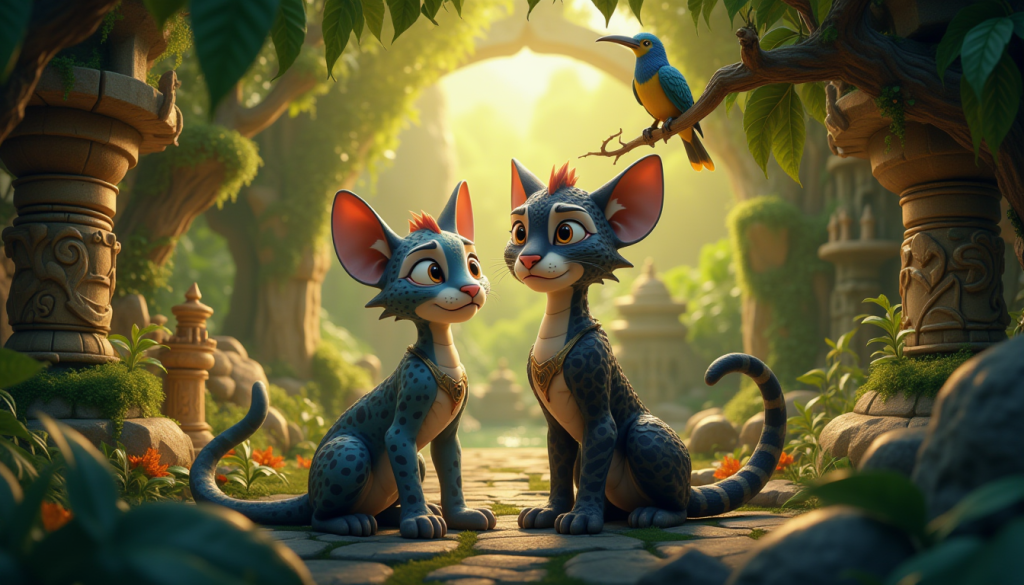 River Serpent and Shadow Panther: The Jungle’s Heart of Kindness | Kids ...
