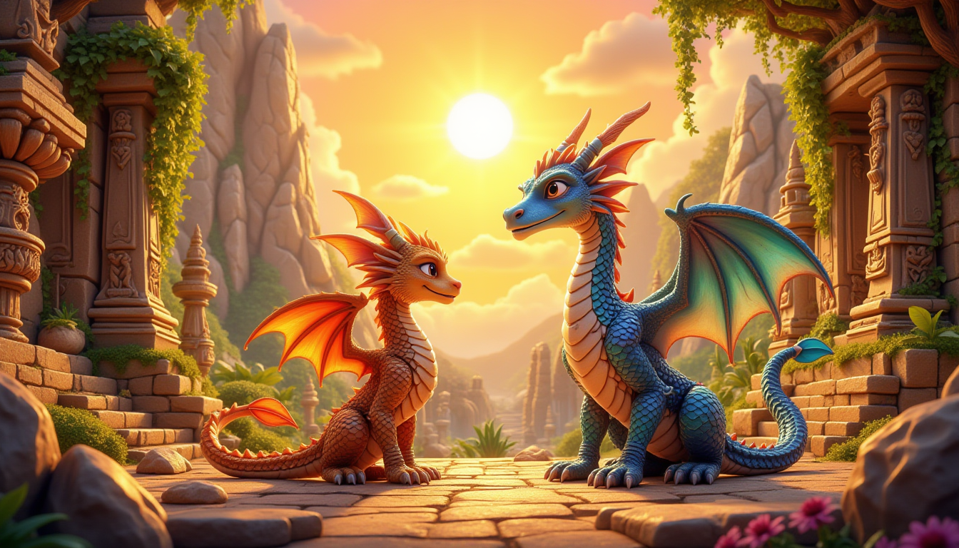 The Adventure of Sand Spirit and Tide Serpent | Kidslaby